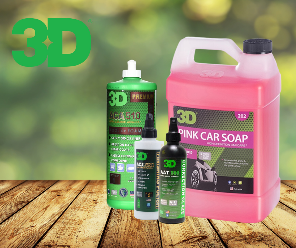 3D Detailing Products – RoostersPaintandBodySupplies